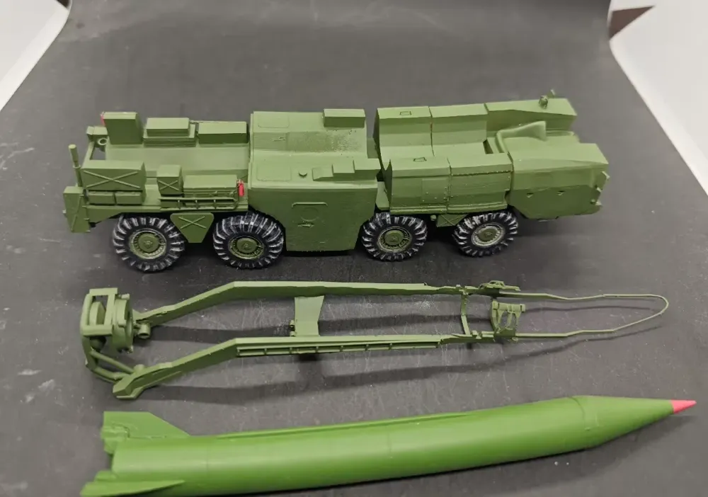 Soviet Scud missile by CTRL - MakerWorld