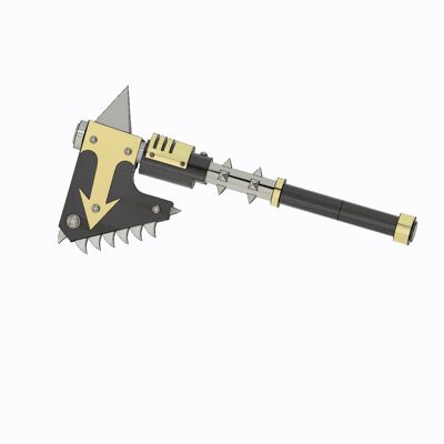 WARHAMMER 40K CHAINAXE by WF3Dprinting - MakerWorld