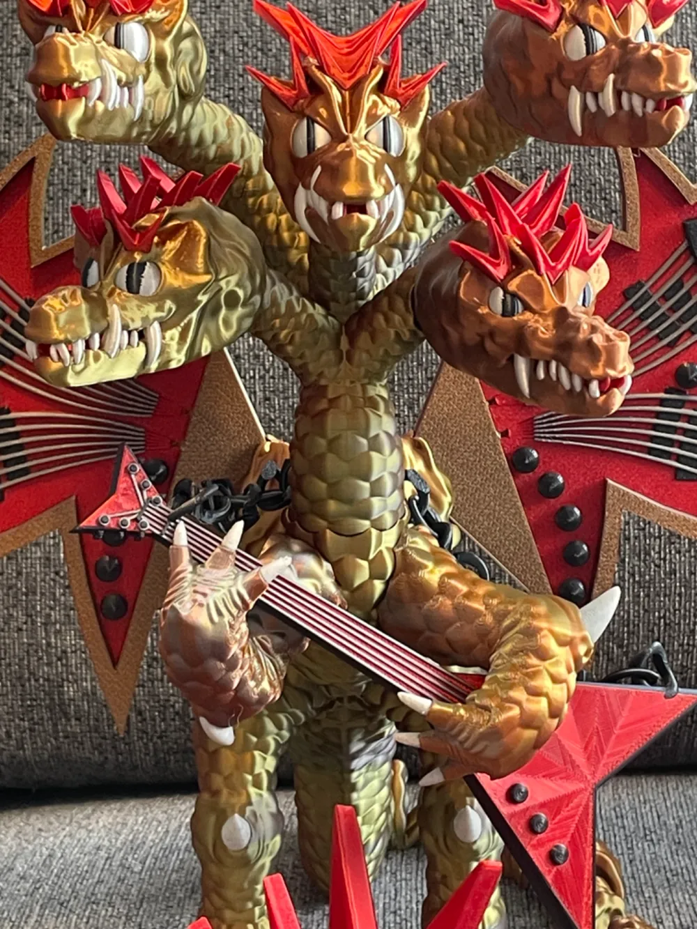 Heavy Metal Hydra Dragon! by iBrawnFDM - MakerWorld