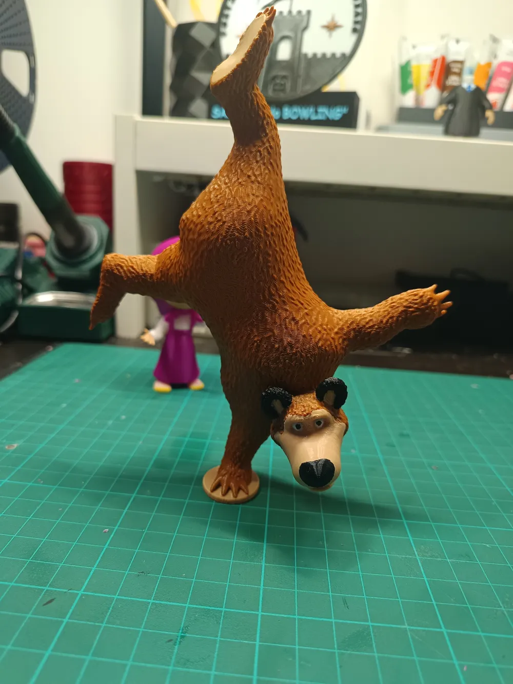 Masha and the bear by Crazy3D MakerWorld: Download Free 3D Models