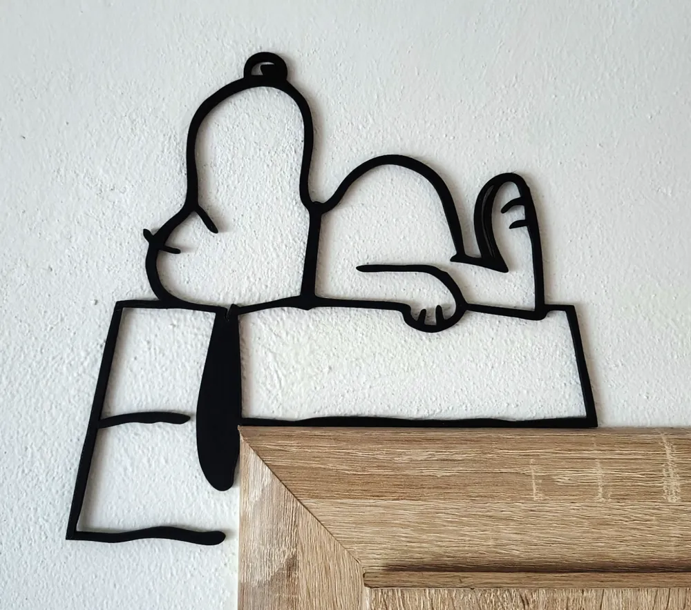 Snoopy Door Corner by fD.667 - MakerWorld