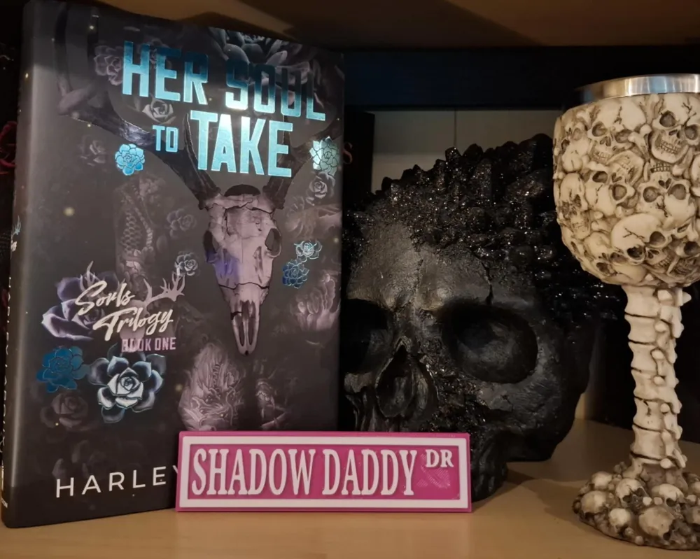 Bookshelf Sign - Shadow Daddy (Multi. Options) - Free 3D Print Model ...