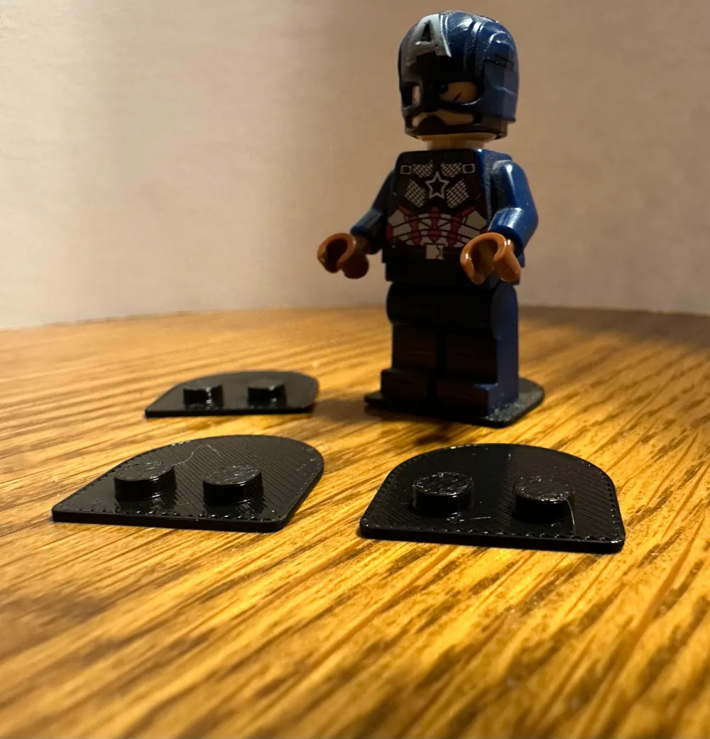 Lego Figure Base Plate by Harley3D - MakerWorld