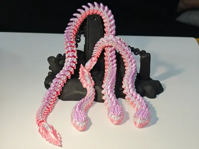 Year of the Snake - Rock Serpent ~ Articulated Rock Snake, Print-in ...