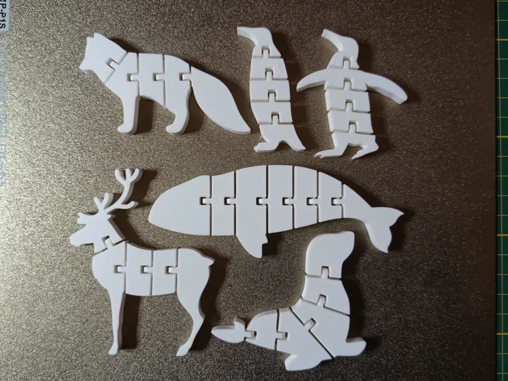 Articulated Arctic Animals Set 1 by Hanysek - MakerWorld