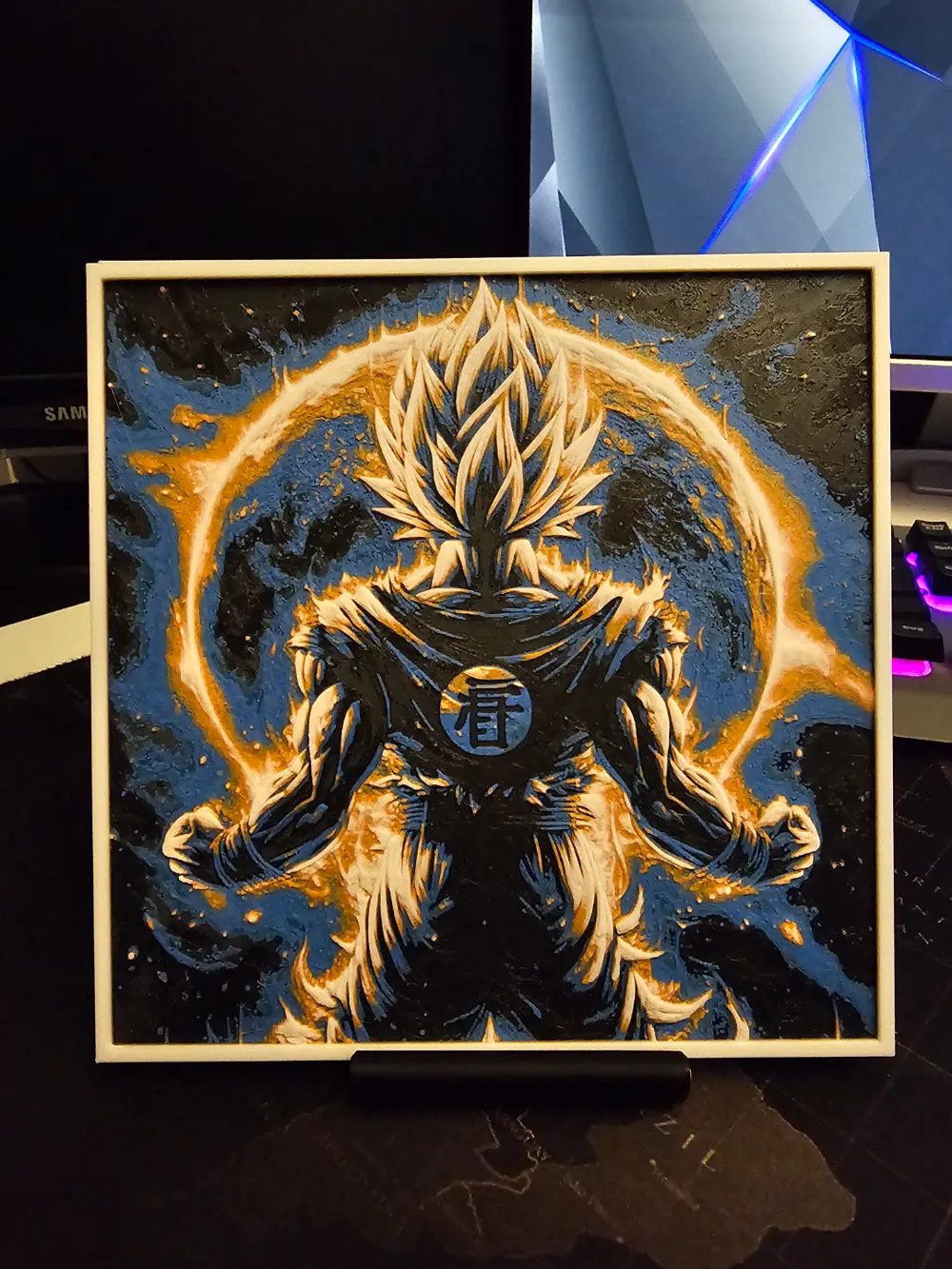 Goku Space Dragonball - HueForge by Think3D - MakerWorld