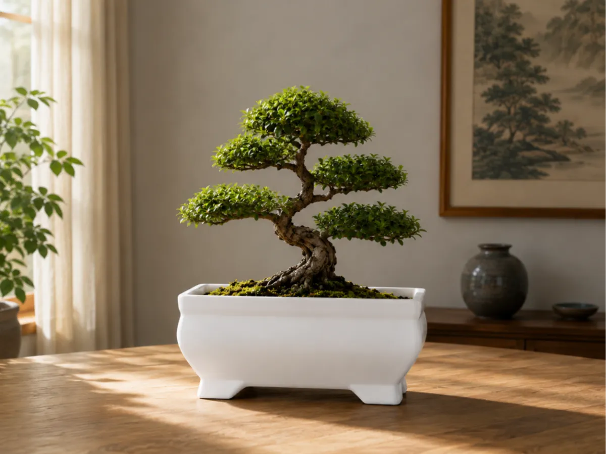 Modern Japanese Bonsai Pot - Free 3D Print Model - MakerWorld