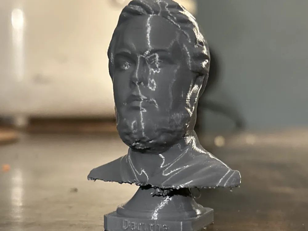 Statue of Darythe - SPPL Tech Coordinator by Stony Plain Public Library - MakerWorld