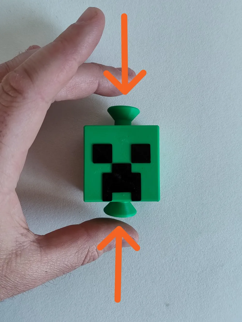 Creeper Fidget Spinner by AlwynMakerWorld: Download Free 3D Models
