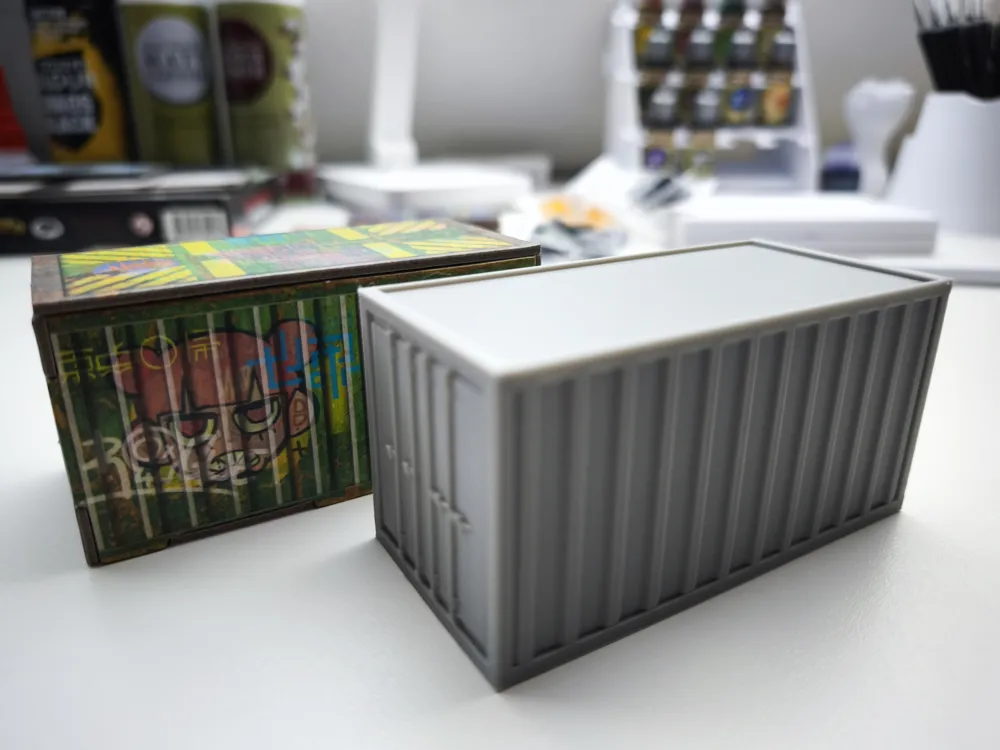 Contenitore e scatole del set iniziale di Ascending Fate - Modello di ...