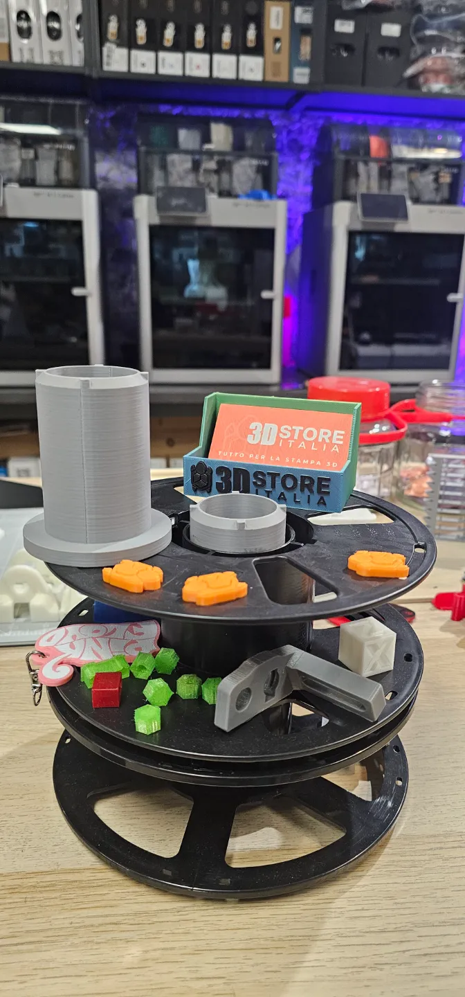 Modular Cylinder Expositor for Filament Spools by 3D Store Italia ...