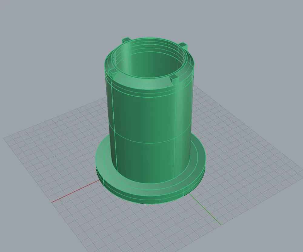 Modular Cylinder Expositor for Filament Spools by 3D Store Italia ...