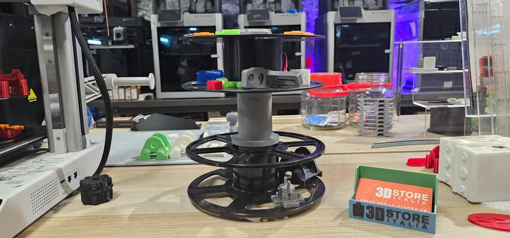 Modular Cylinder Expositor for Filament Spools by 3D Store Italia ...