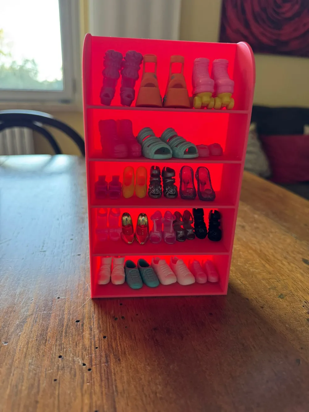 Barbie Shoe Rack - Free 3D Print Model - MakerWorld