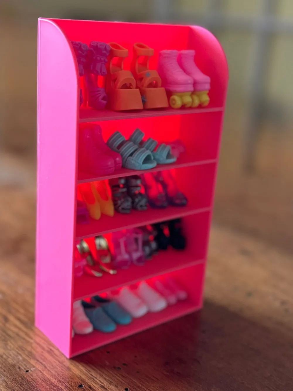 Barbie Shoe Rack - Free 3D Print Model - MakerWorld