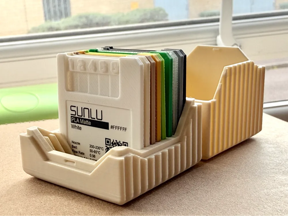 Floppy Samples - Print in Place Container - Free 3D Print Model ...