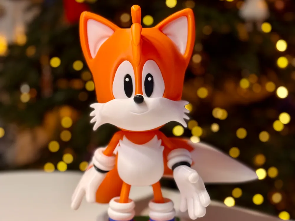 Tails Sonic - multi part Remixed by Ethanprint3D MakerWorld: Download ...