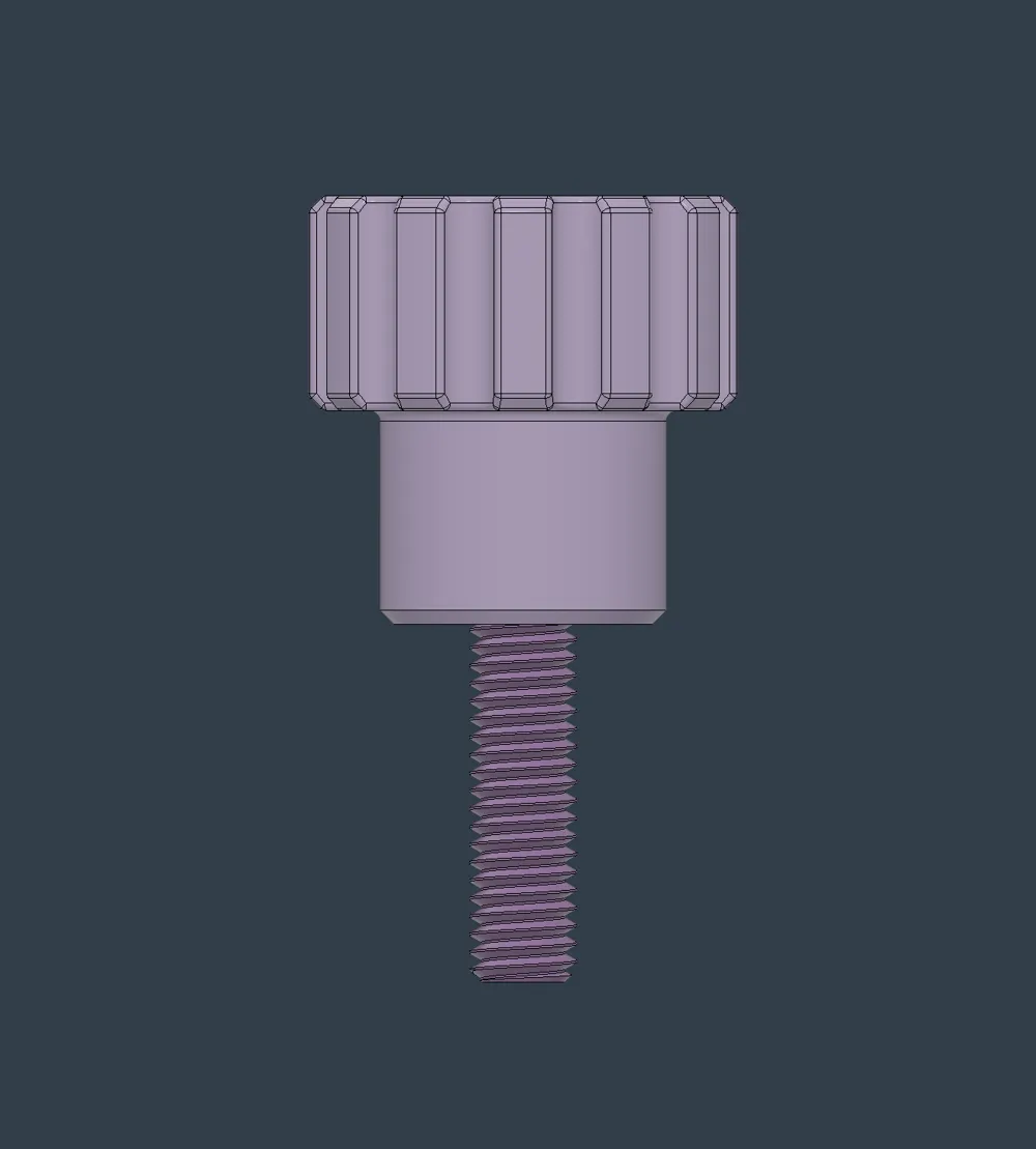 M3 Manual Screw - Free 3D Print Model - MakerWorld