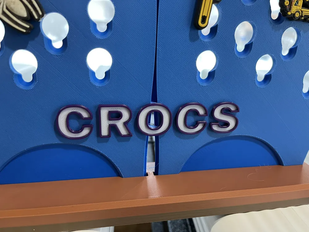 Crocs Jibbitz Charm Display / Storage - Free 3D Print Model - MakerWorld