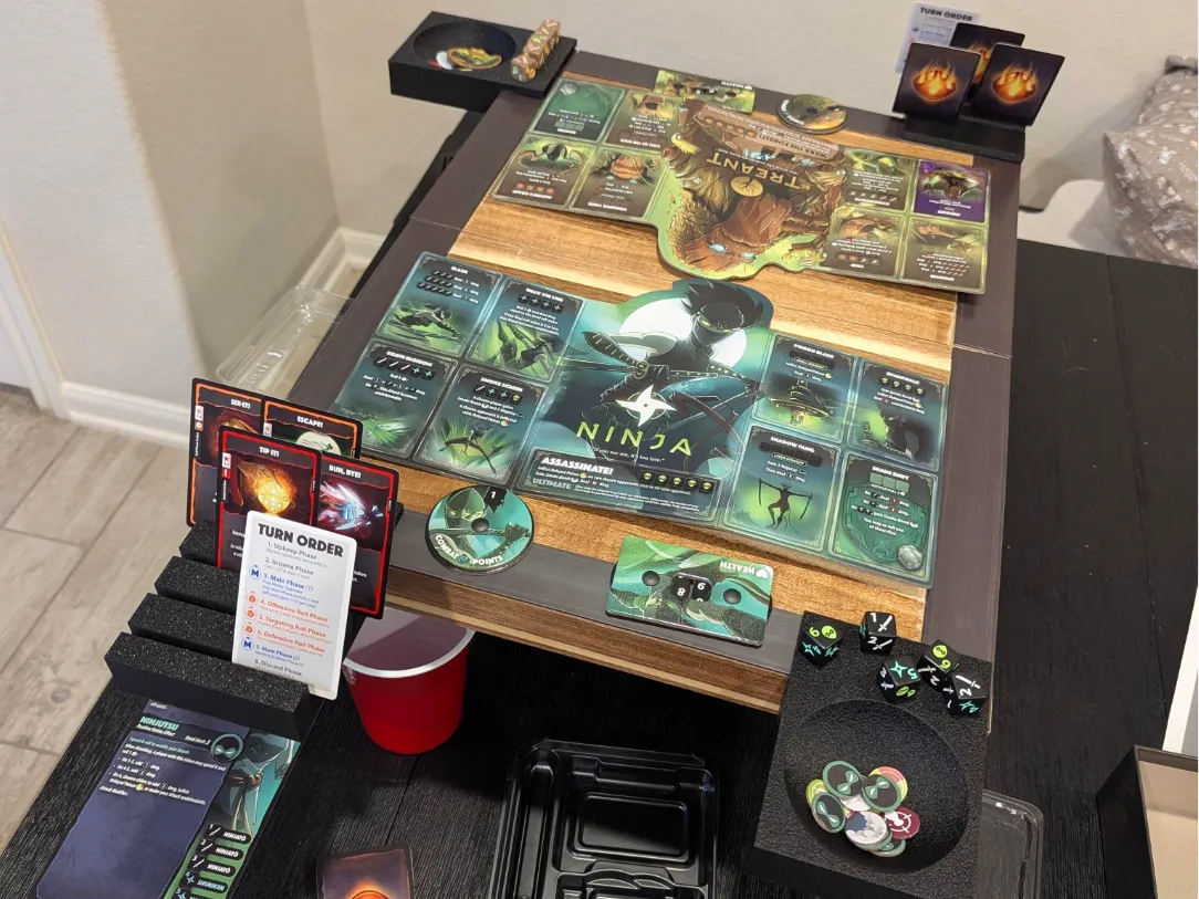 DIY Folding Board Game Table Accessories - Free 3D Print Model - MakerWorld