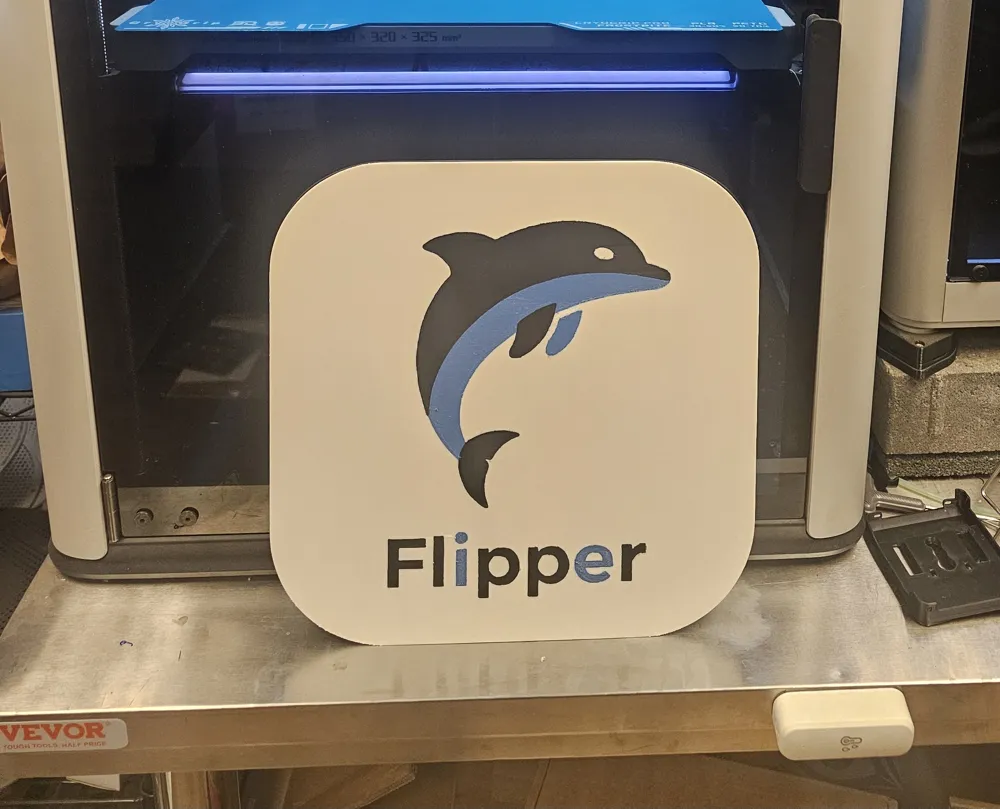 Flipper 3D Printer Software Logo by DietrickArt MakerWorld: Download ...