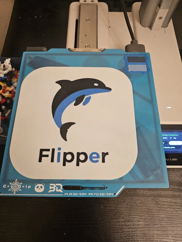 Flipper 3D Printer Software Logo - Free 3D Print Model - MakerWorld
