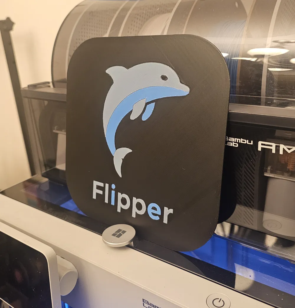 Flipper 3D Printer Software Logo by DietrickArt MakerWorld: Download ...
