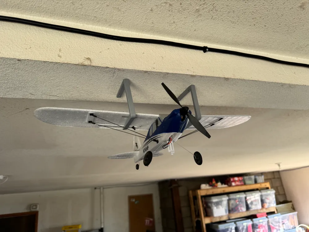 RC Plane Ceiling Hangars / Hooks - Free 3D Print Model - MakerWorld