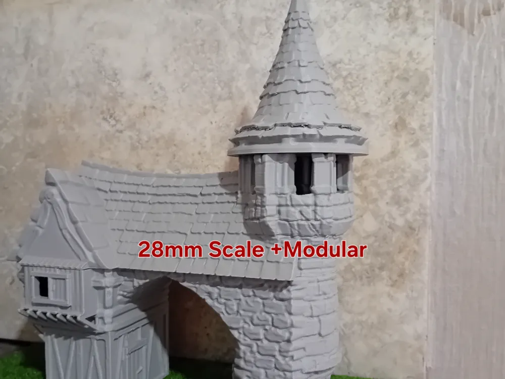 Fantasy house -dnd house fully modular-28mm scale - Free 3D Print Model ...