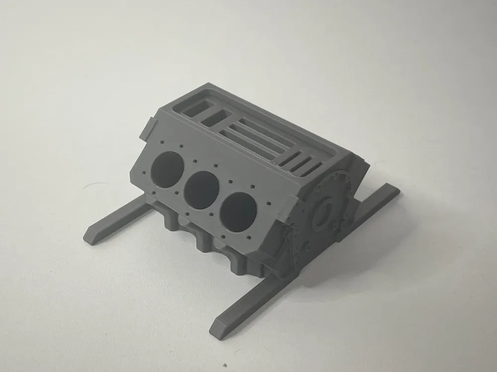 V6 Engine Block Pen Holder (USB, SD, microSD) by Stenly_G MakerWorld ...