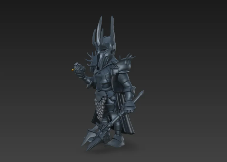 Sauron. The Lord of the Rings - Free 3D Print Model - MakerWorld
