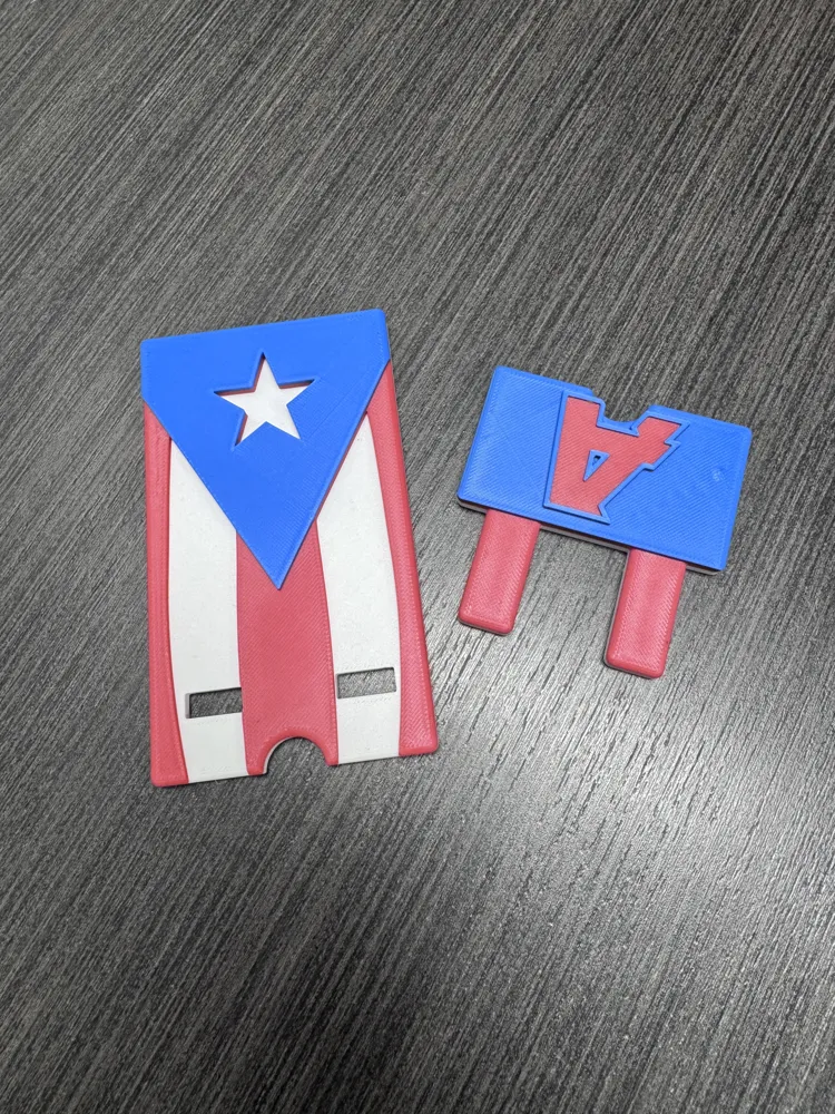 Puerto Rico Phone Holder by Lyon PR MakerWorld: Download Free 3D Models