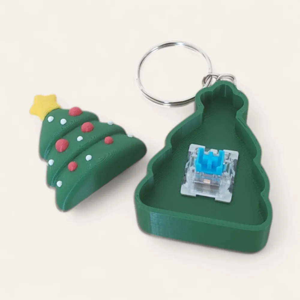 Christmas Tree Clicker - Cute, Clay Style by MakerPeace 3D MakerWorld ...