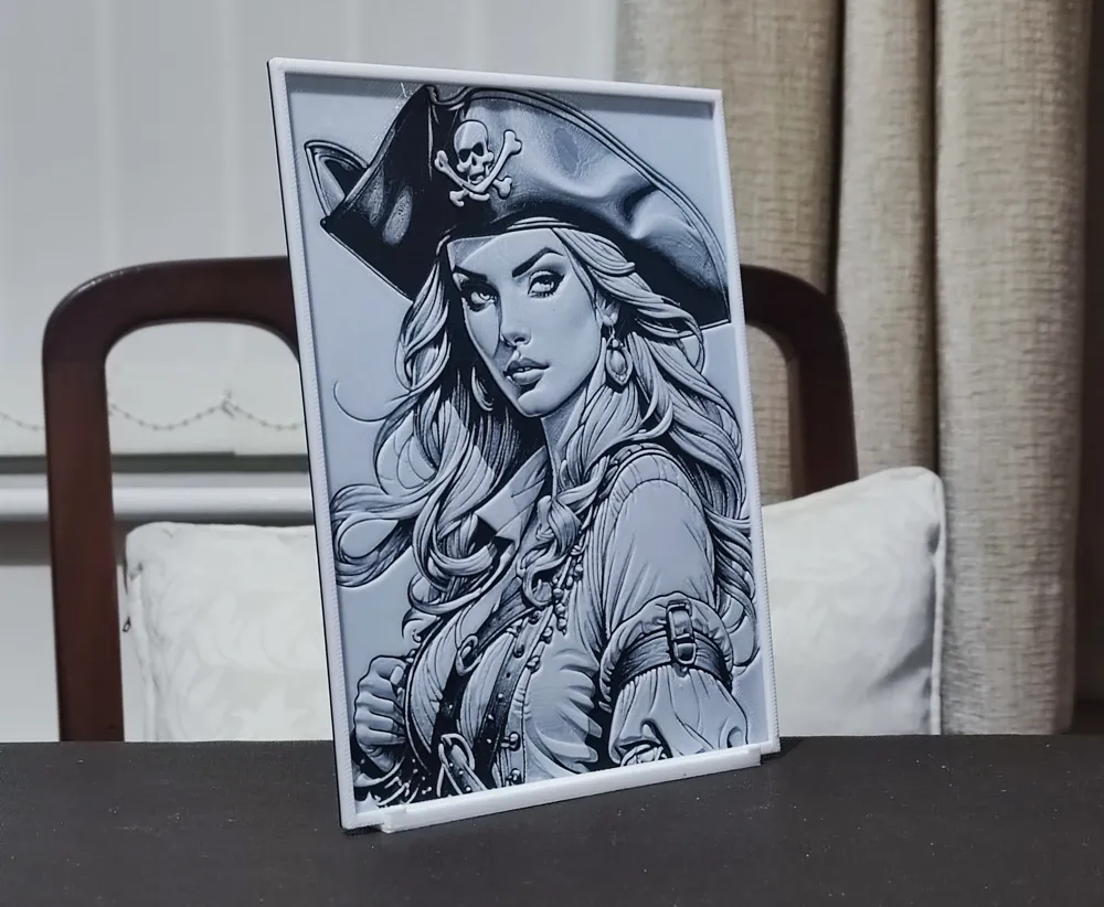I'm A Pirate! - HueForge 2 Color by BoDad MakerWorld: Download Free 3D ...