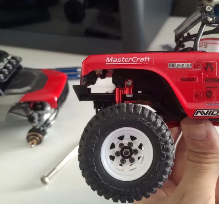 SCX24 Simple Front Bumper for Deadbolt (no LEDs) by MyTwoCatsAreFat ...