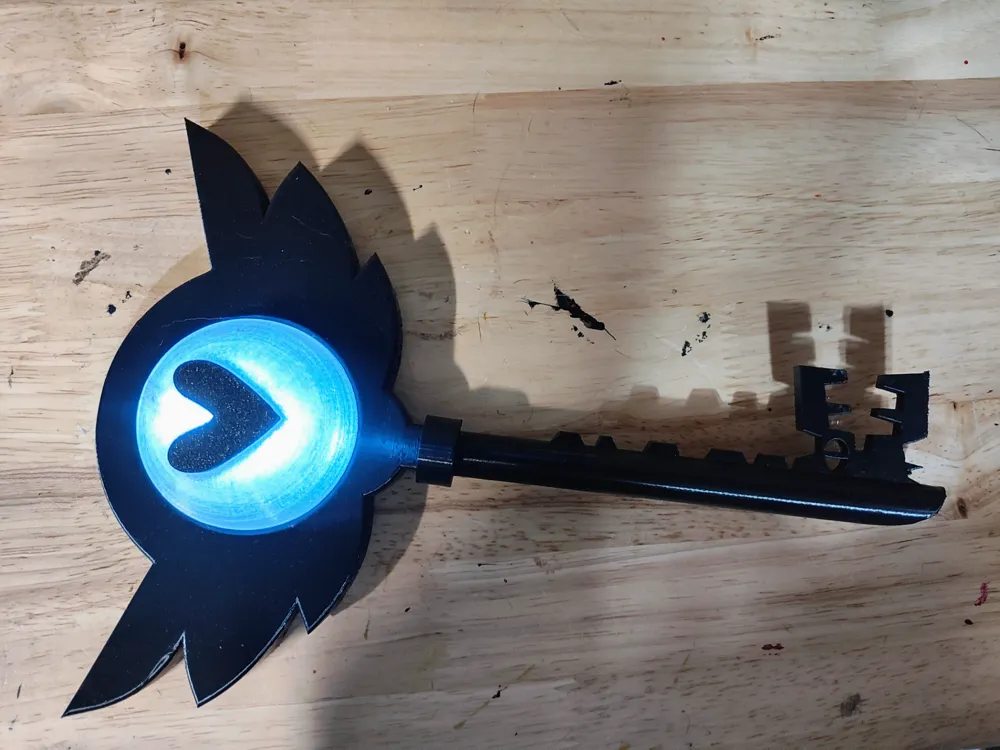 Hazbin Hotel Key with light by yesferro - MakerWorld