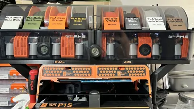 Dual AMS PRO 2 Riser System by RetroTronix MakerWorld: Download Free 3D ...