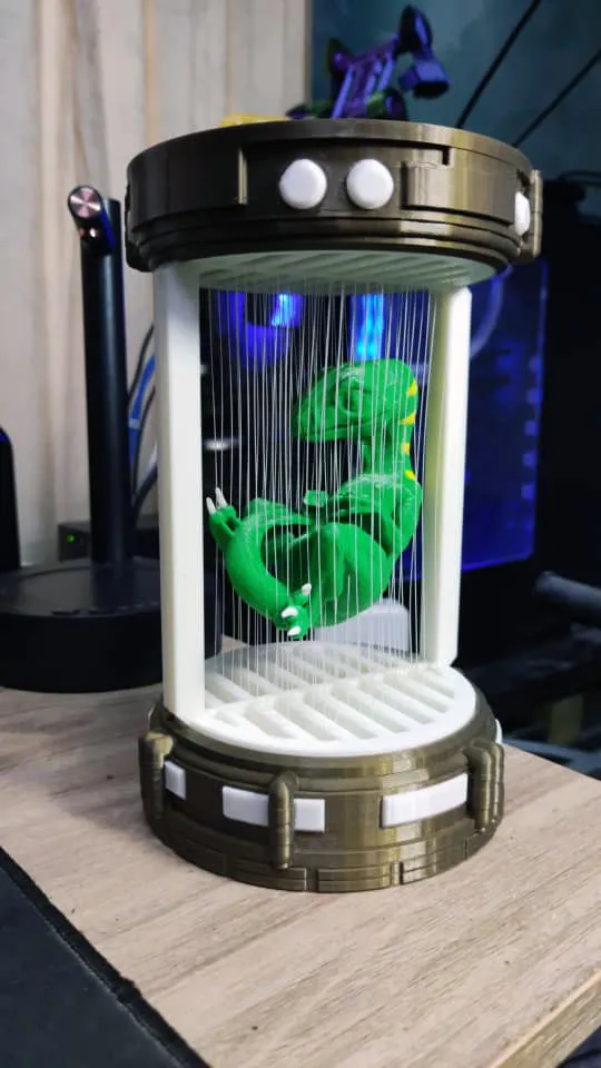 悬浮迅猛龙孵化器 V2 二次创作 - 来自 fay3dlab - MakerWorld