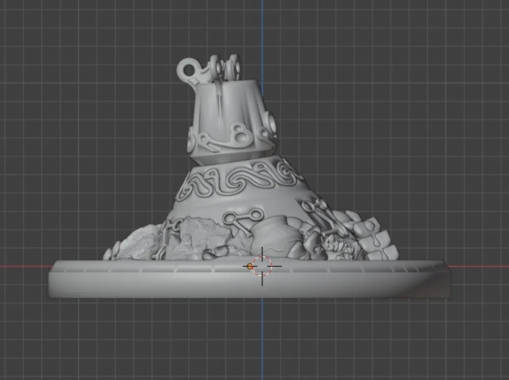 The Legend Of Zelda BOTW decayed Guardian lamp by FrancoMK MakerWorld ...