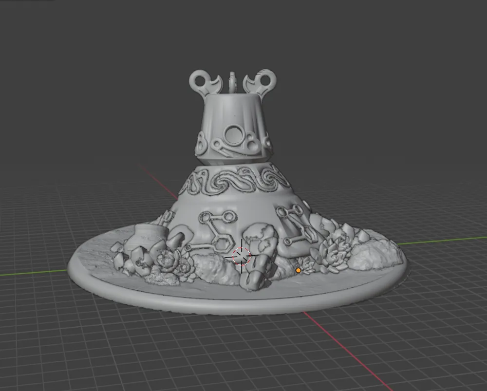 The Legend Of Zelda BOTW decayed Guardian lamp by FrancoMK MakerWorld ...