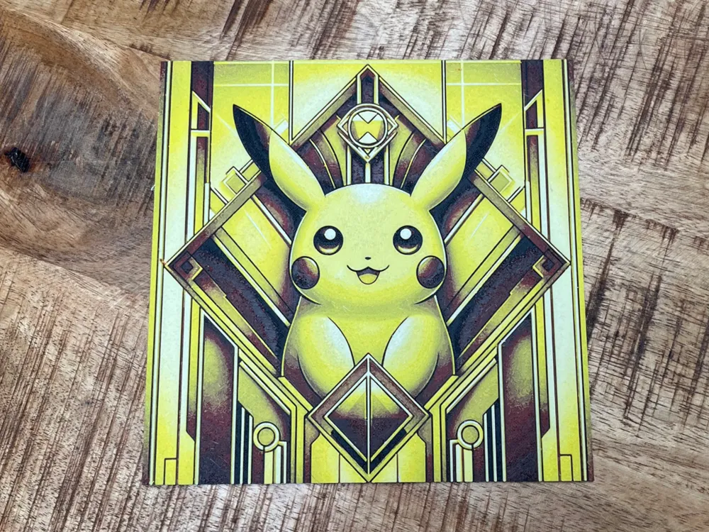 Art Deco - Pikachu by 3Deekes - MakerWorld