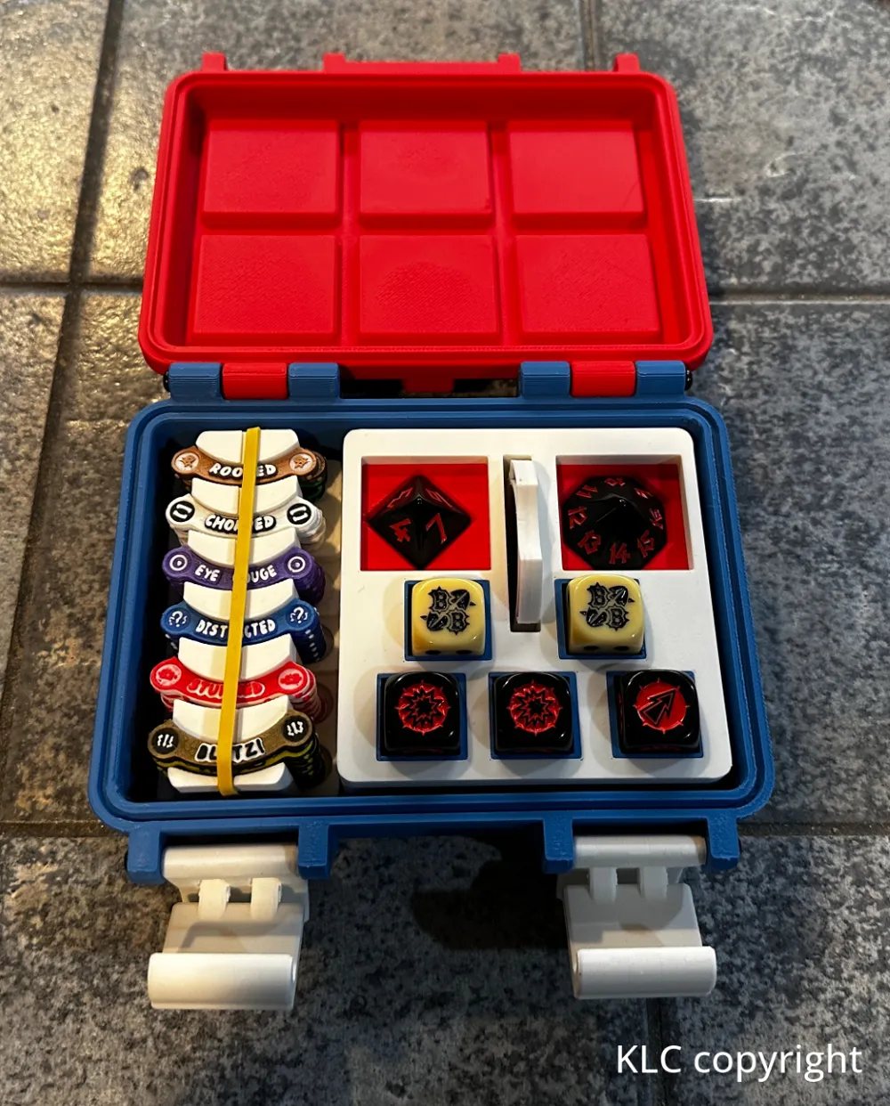 Blood Bowl League Box & Different sized Dice Boxes - Free 3D Print ...
