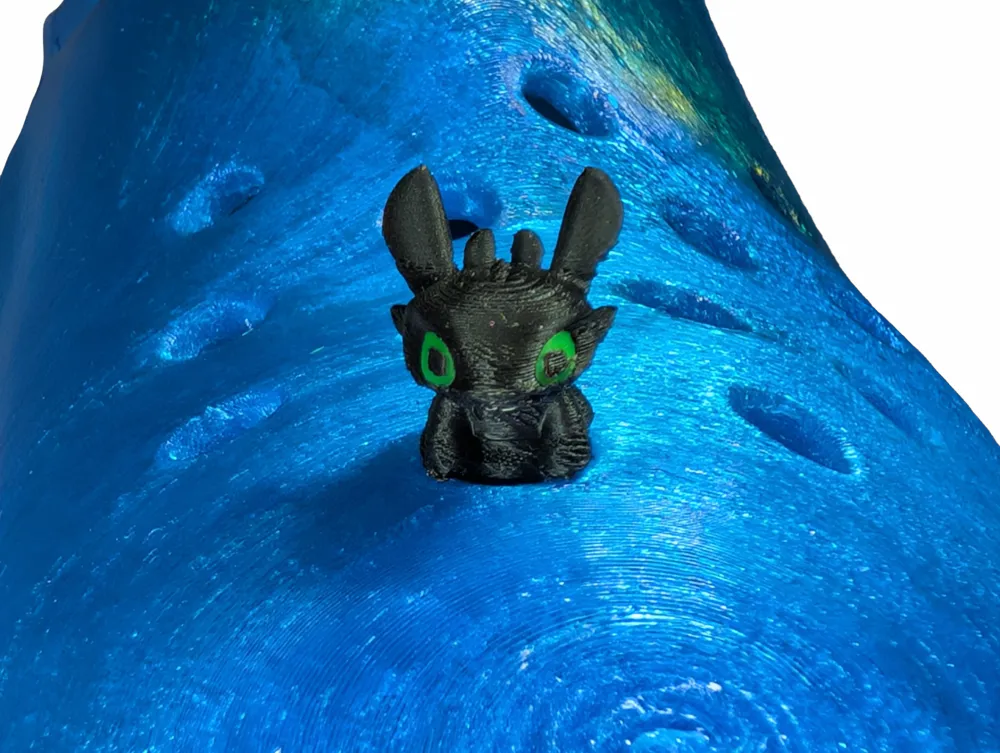 How to Train Your Dragon Toothless Croc Shoe Charm - Free 3D Print ...