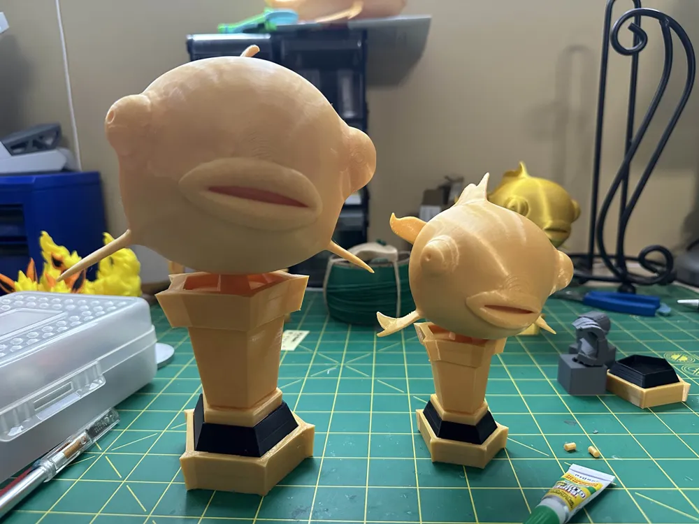 Fortnite Mythic Goldfish - Free 3D Print Model - MakerWorld