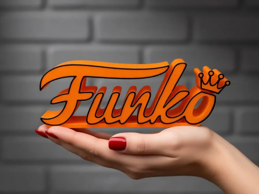 FUNKO LOGO - Free 3D Print Model - MakerWorld
