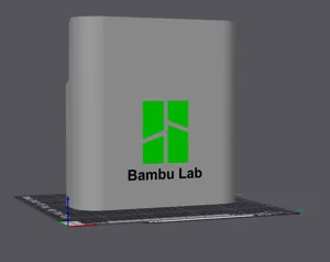 Bambu Lab Purge Bucket fast to print nice look Remixed by Print4Gods ...