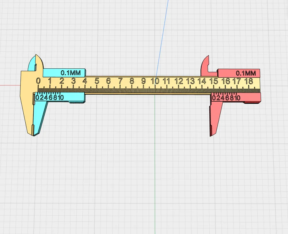 Vernier Caliper - Essential Tool - Easy Assembly, High Precision - No ...