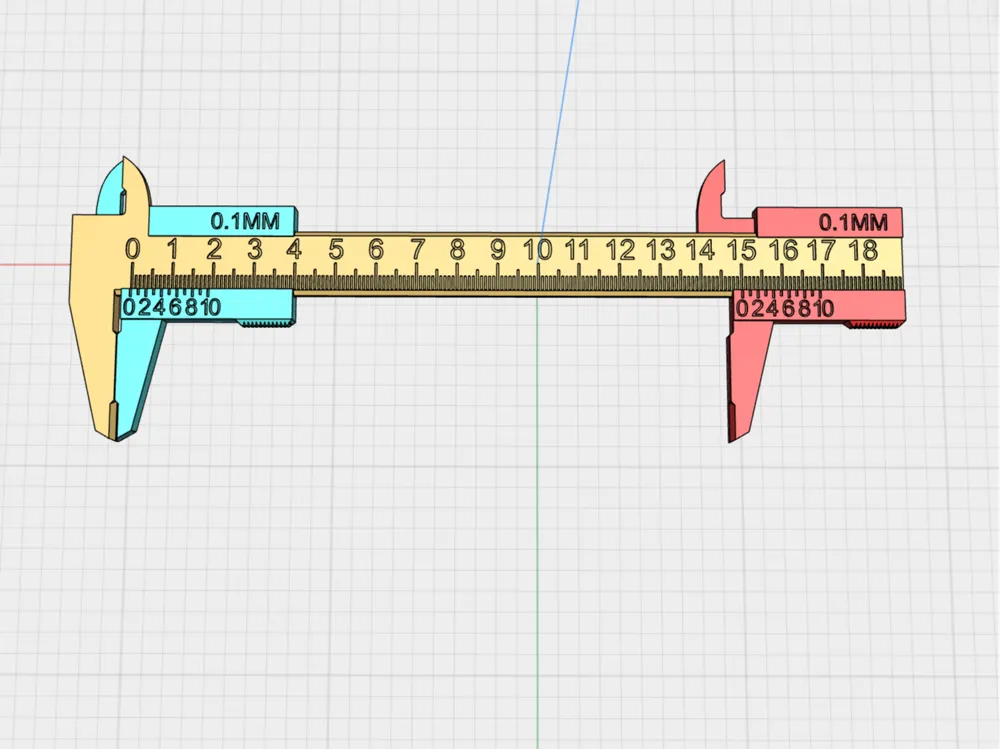 Vernier Caliper - Essential Tool - Easy Assembly, High Precision - No ...
