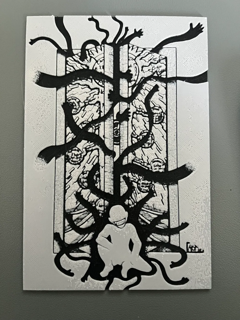 the gate - fullmetal alchemist HueForge by 2emme3dlab - MakerWorld