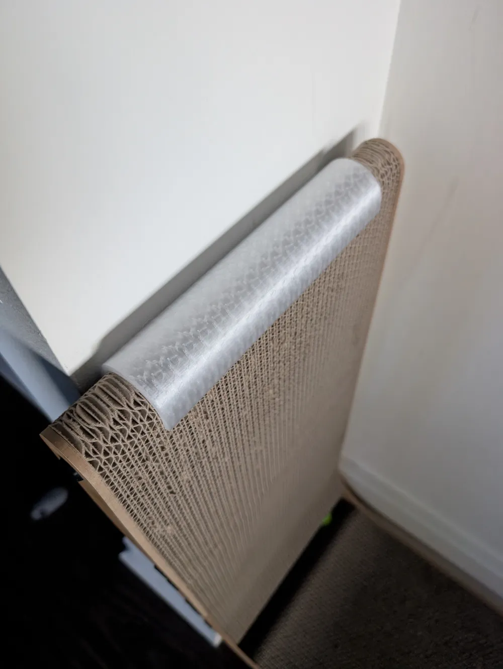 Cardboard Cat Scratcher Wall Shim - Free 3D Print Model - MakerWorld